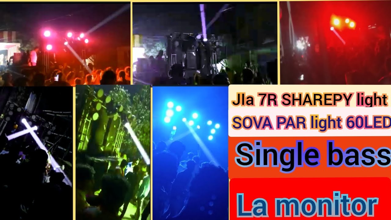 Jia 7R SHAREPY light 👈 👉SOVA PAR light 60LED,,,Single Bass,👉 👈👍La ...