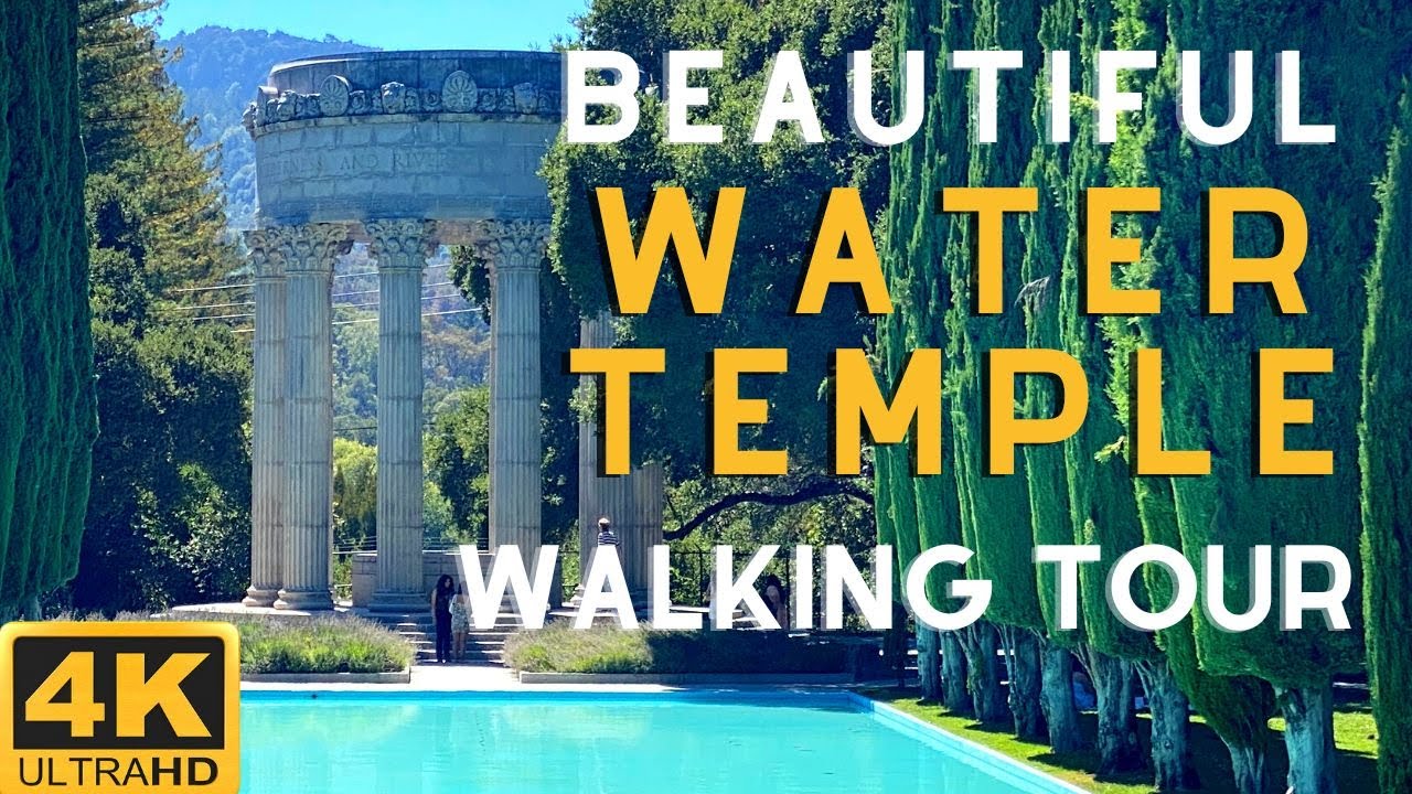 Relaxing Walk Tour of Water Temple in California USA - Las Pulgas Water ...