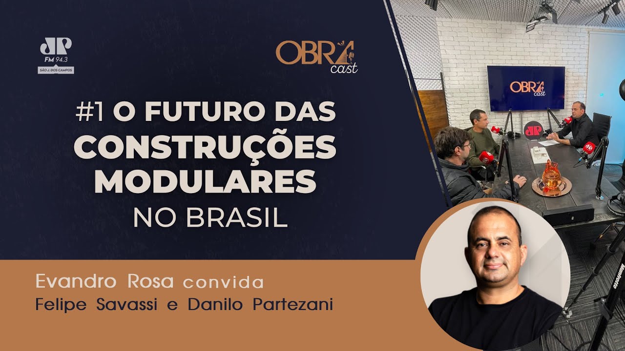 #1 | ObraCast | Estreia do ObraCast na Jovem Pan SJC com Evandro Rosa - YouTube
