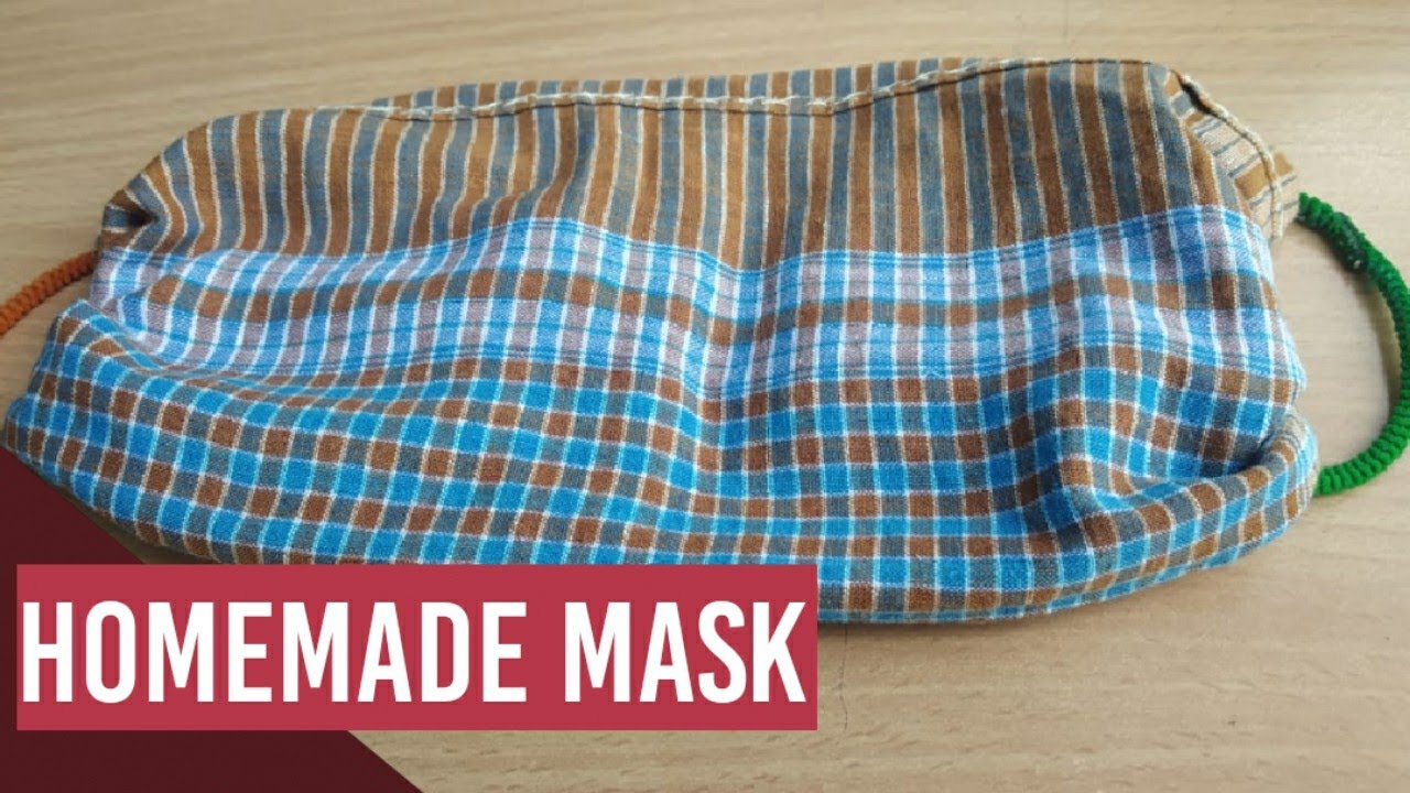 How to make easy face mask with handkerchief with in 1 minute | No ...