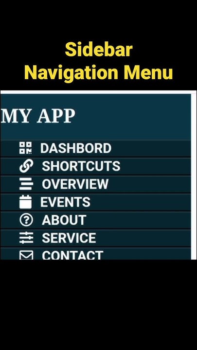 Sidebar Navigation Menu In Html Css Sidebar Navbar Navigationmenu Shorts Shortsvideo