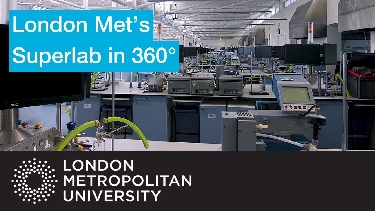 London Met's Superlab – 360 video - YouTube