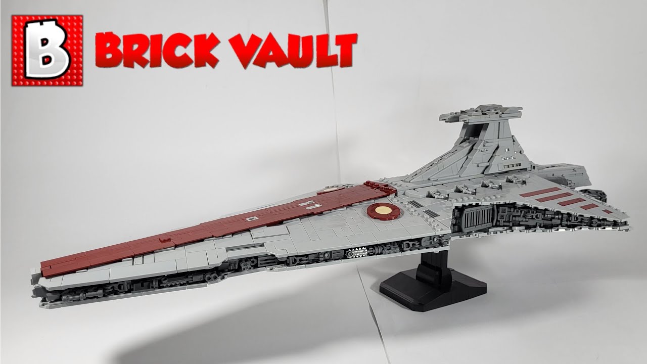 LEGO Star Wars Custom Venator Class Cruiser - Brick Vault - Slideshow ...