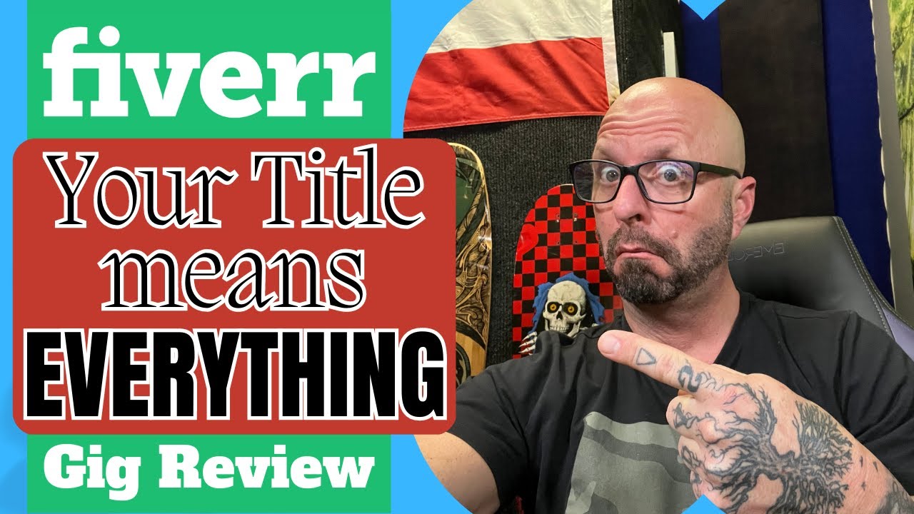 Fiverr Voice-Over Gig Review - How To Write A Better Fiverr Gig Title ...