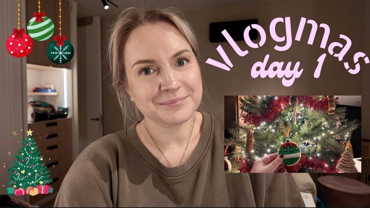 SELLING MY BAGS, PRETTIEST CHRISTMAS TREE 🎄 | VLOGMAS DAY 1 - YouTube