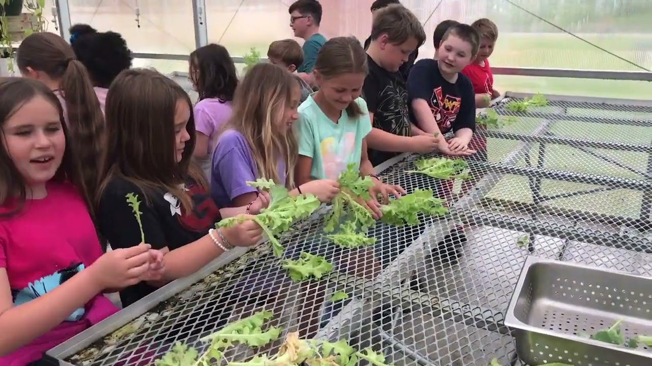 Saddle Ridge Elementary Agriculture Employment Skills - YouTube