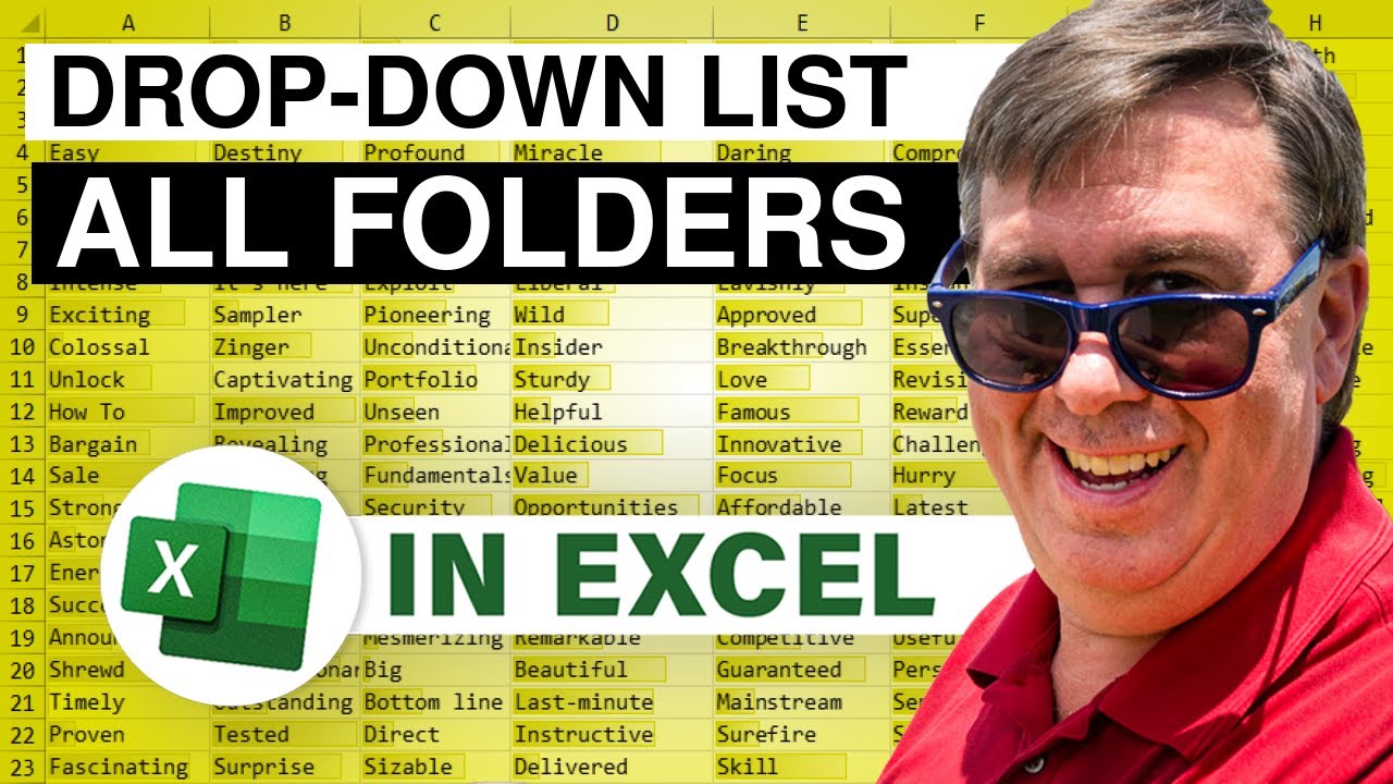 Learn Excel Folder File List In Excel Dropdown Podcast 1938 YouTube learn-excel-folder-file-list-in-excel-dropdown-podcast-1938-youtube