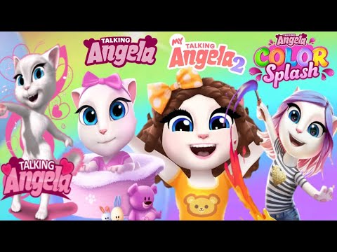 Talking Angela vs My Talking Angela vs My Talking Angela 2 vs Talking ...