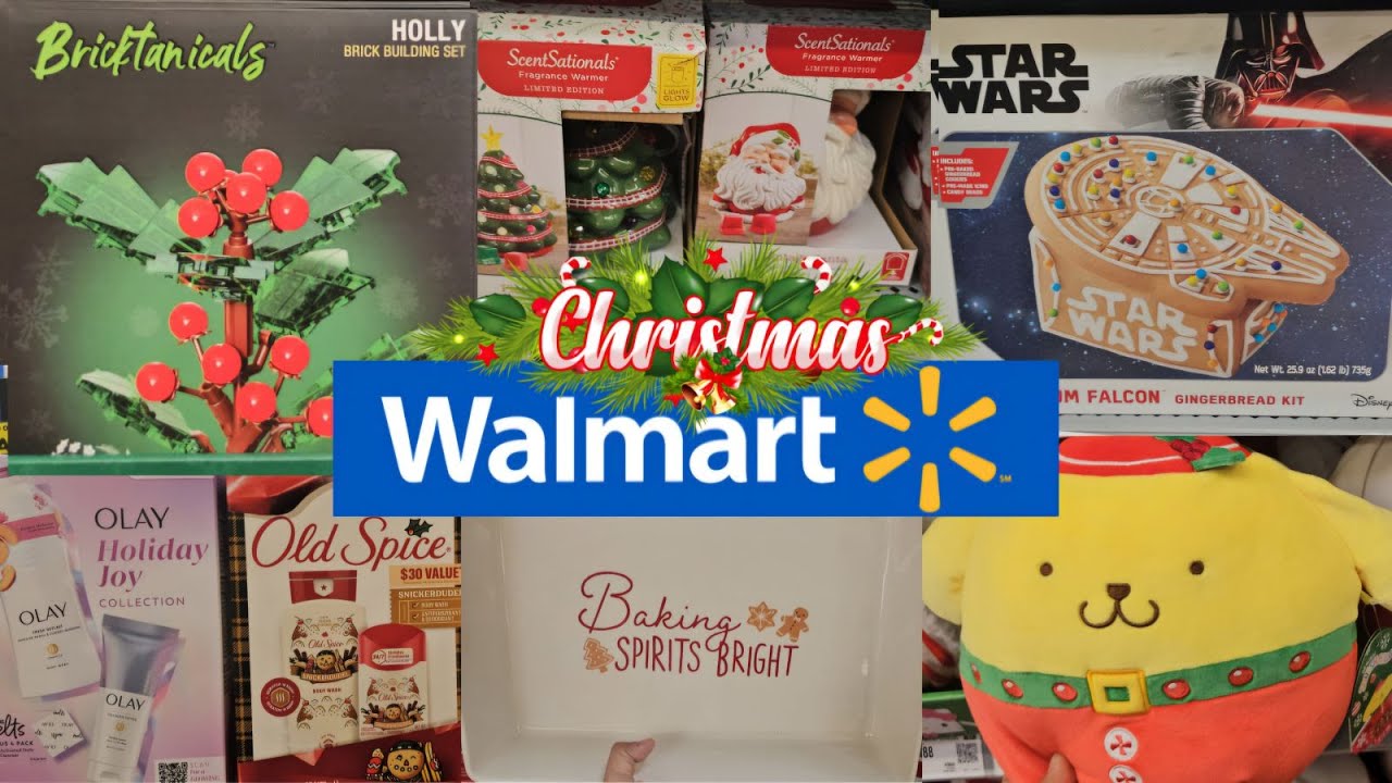 NEW WALMART CHRISTMAS GIFT IDEAS WALKTHROUGH 2024 - YouTube