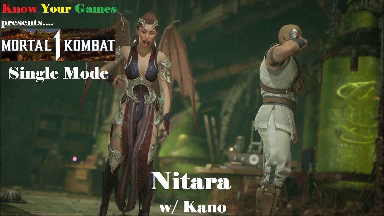 Mortal Kombat 1: Single Mode # 22 - Nitara w/ Kano - YouTube