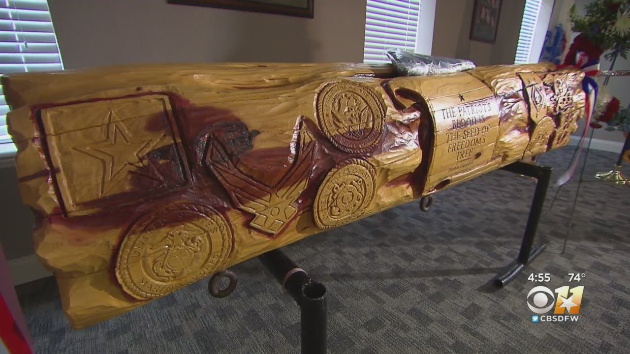 Honor Log Carries On Legacy Of Fallen Service Men And Women - YouTube