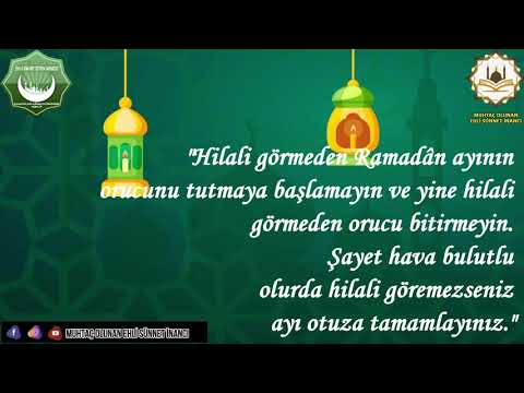Bayram Hilali Görülmedi - İlahiyatçı Hasip Kızılırmak Hoca