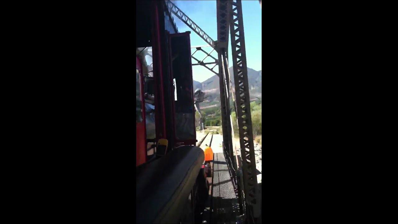 Fillmore & Western's #14 steam locomotive Railway cab ride - YouTube