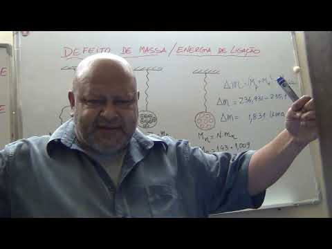 FISICA 12ª VIDEO 5 DEFEITO DE MASSA E ENERGIA DE LIGACAO - YouTube