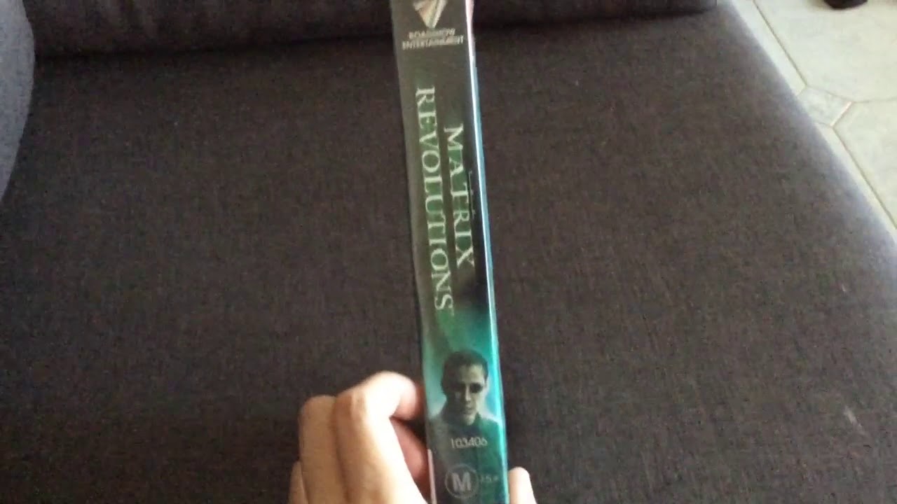 VHS Review Episode #16 - The Matrix Revolutions - (2004 Video Tapes Of ...