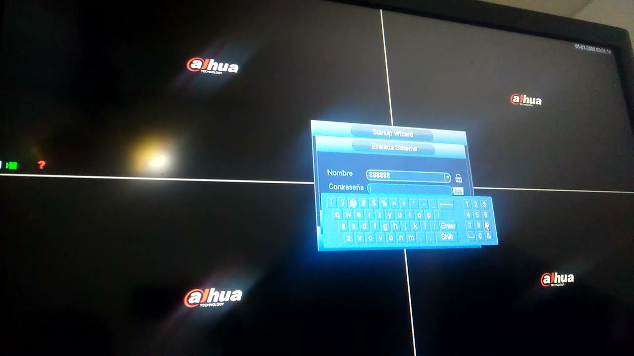 Reset / restablecer dvr dahua sin boton de reset - YouTube