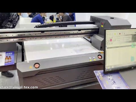 MX-9060 New Updated 90*60cm UV Flatbed Printer - YouTube