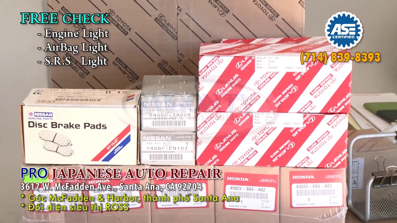 QC Pro Japanese Auto Repair Logo 092518 32s - YouTube