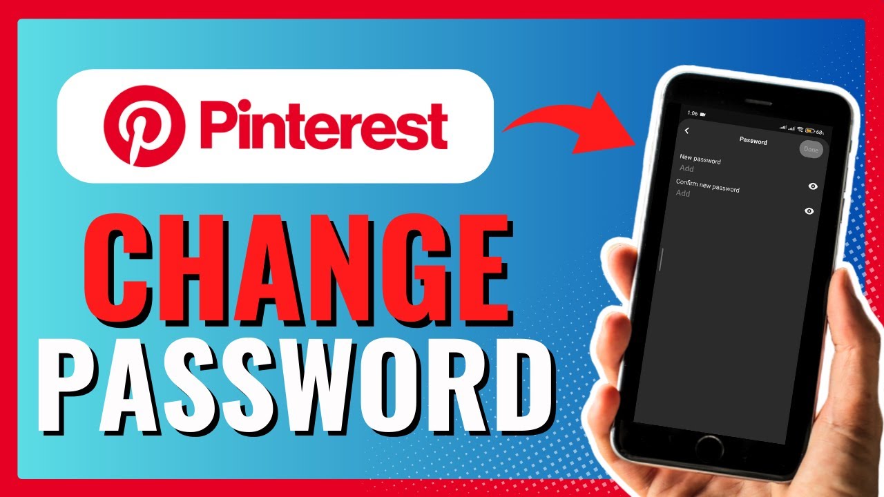 How To Change Pinterest Password (2024) - YouTube