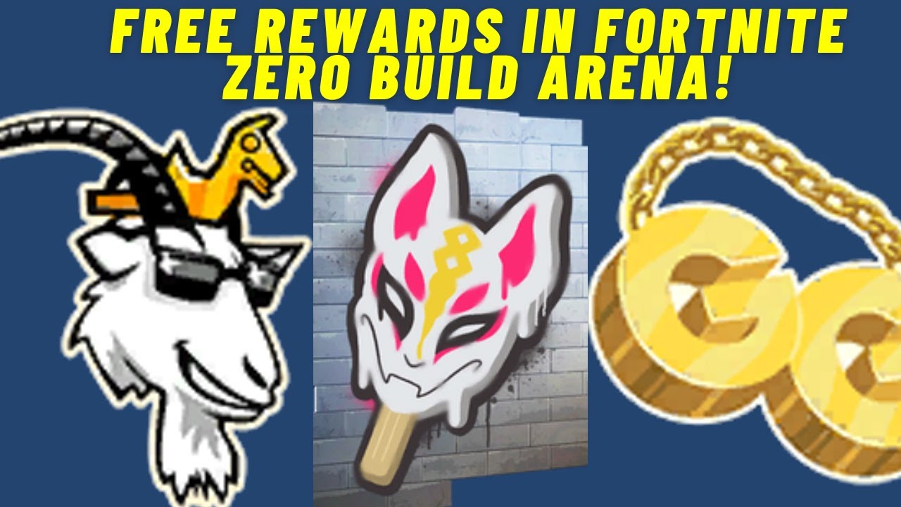 How to get FREE REWARDS by playing Zero Build Arena Mode? - YouTube