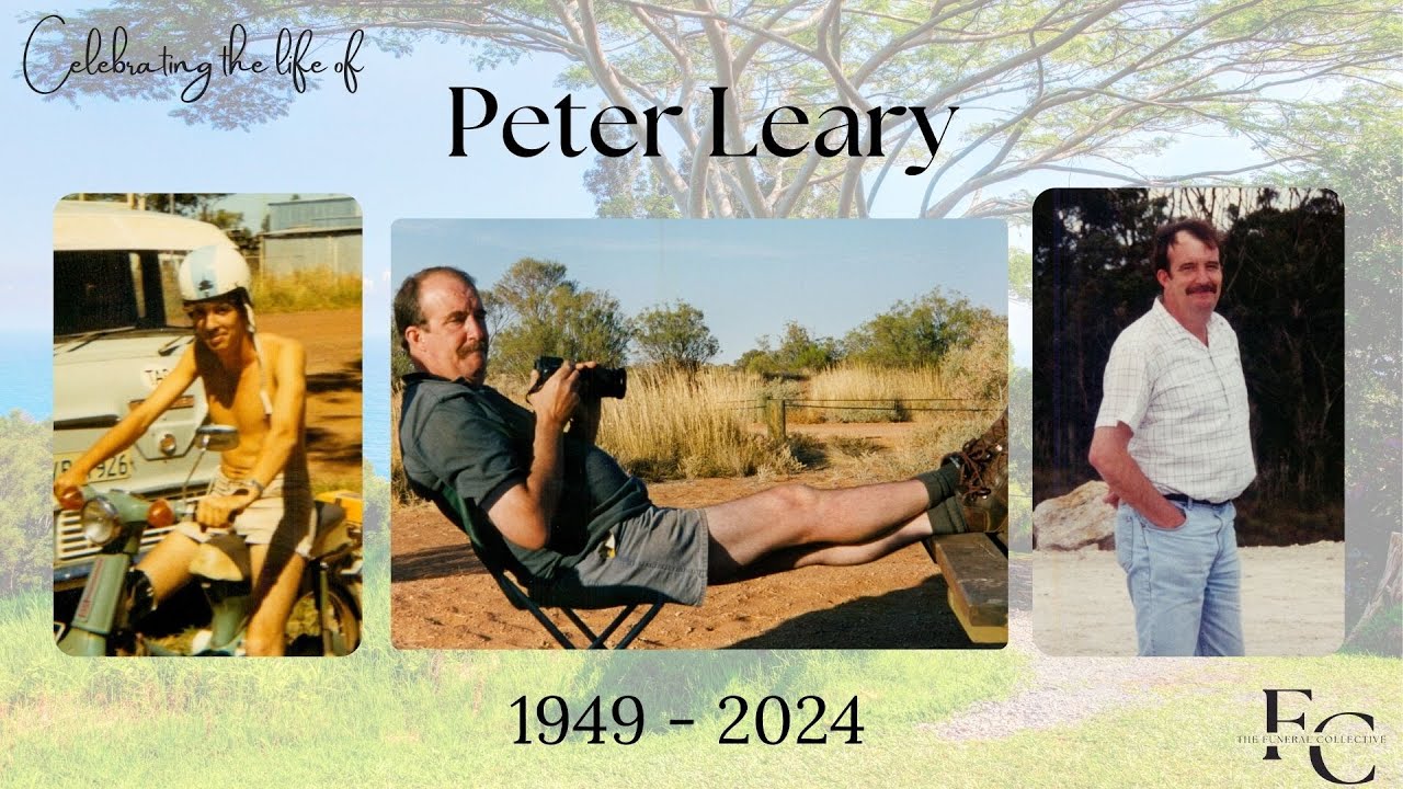 Mr Peter Leary - Funeral Service - YouTube