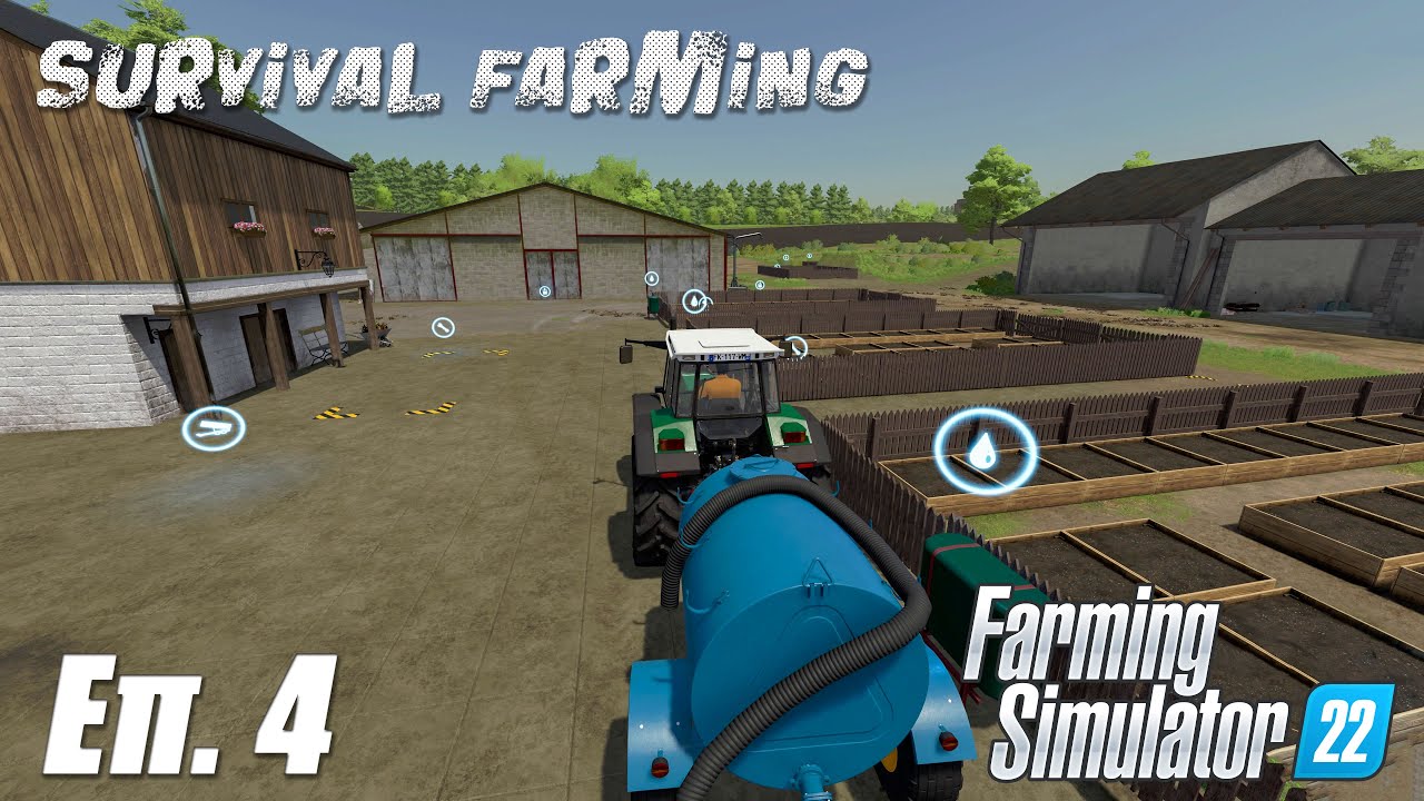 Γκρέμισα το χοιροστάσιο και έβαλα κήπους | #4 Survival Farming ...
