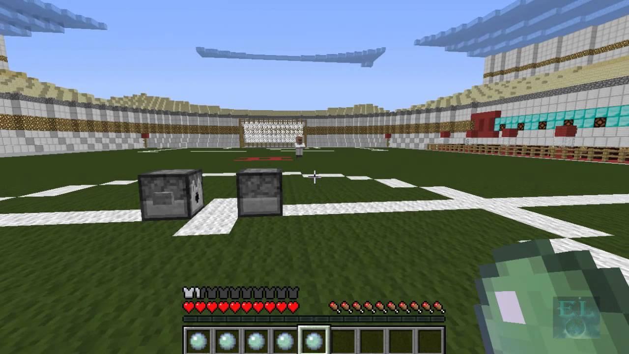 [EL301] Mini-Game: Soccer! "Calcio in MineCraft" - YouTube