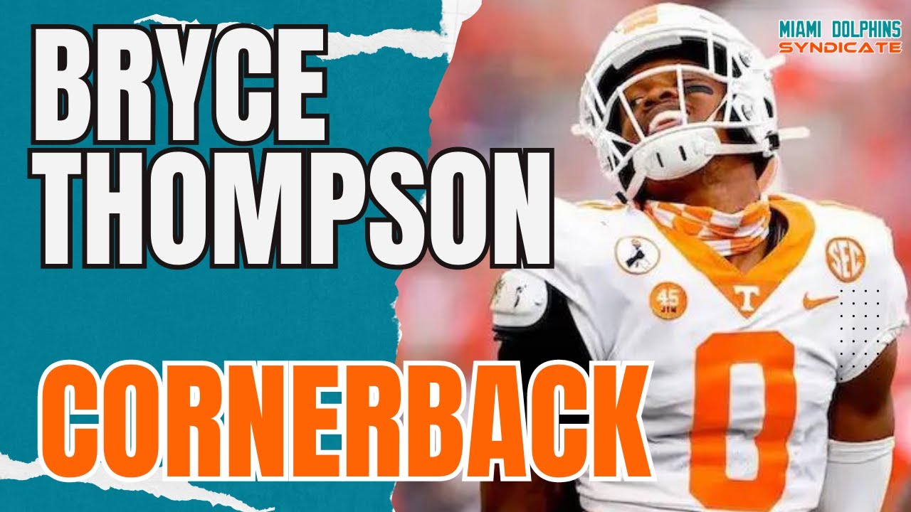 Miami Dolphins Sign Cornerback Bryce Thompson | Dolphins News - YouTube