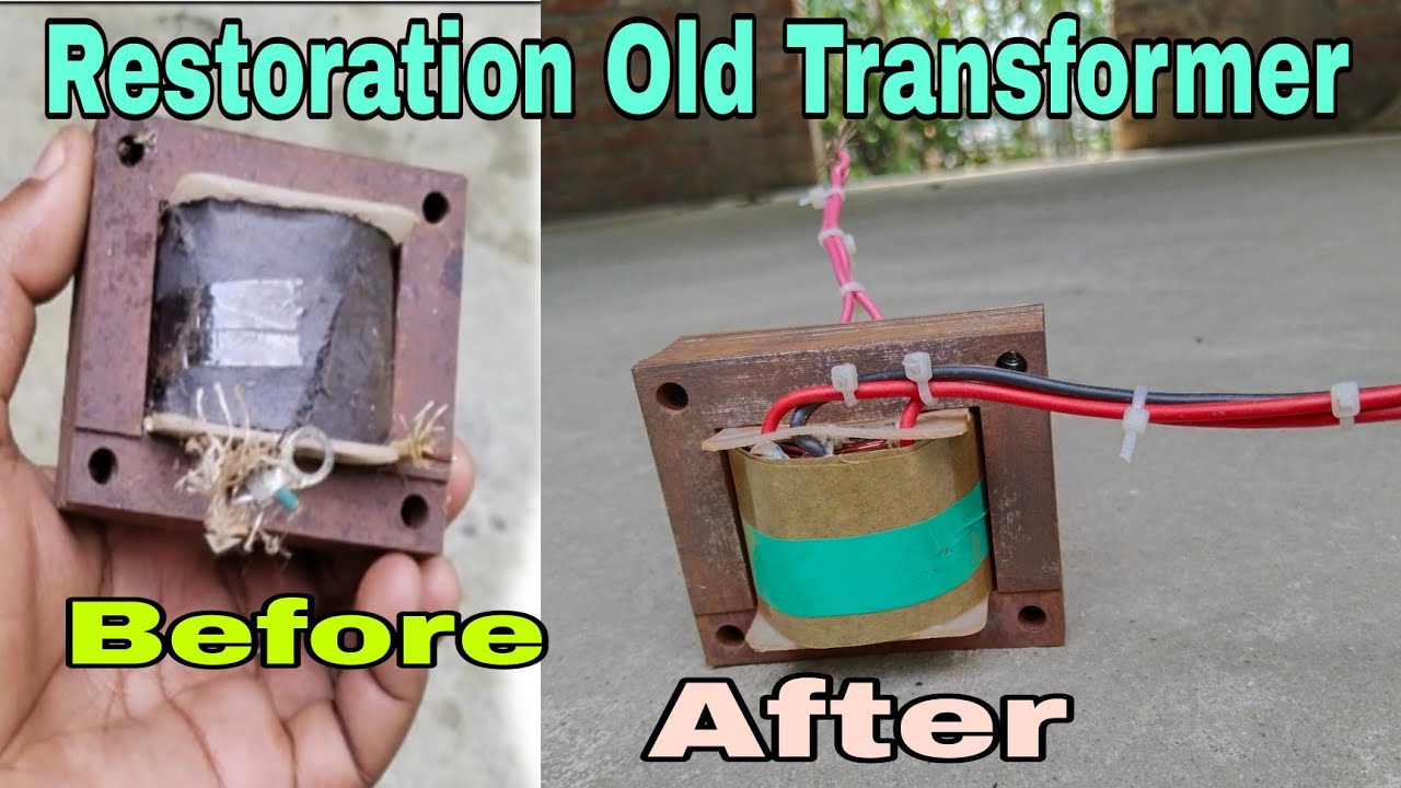 How To Repair 12 Volt Transformer|12 Volt Transformer Rewinding Easy At ...