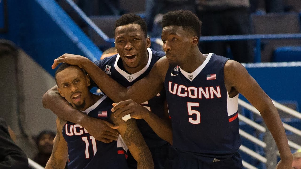 Boatright Buzzer Beater Sends UConn to American Semifinals - YouTube