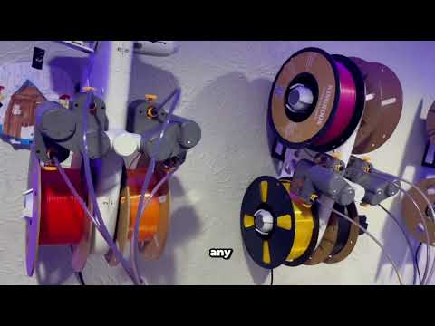 Wall mounting Bambu lab A1 AMS Lite!!! - YouTube