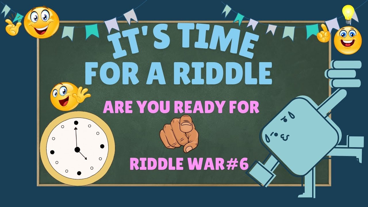 Riddle War 6 🔥 "30 Mind-Blowing Riddles You Can’t Solve! 🤯 | Test Your ...