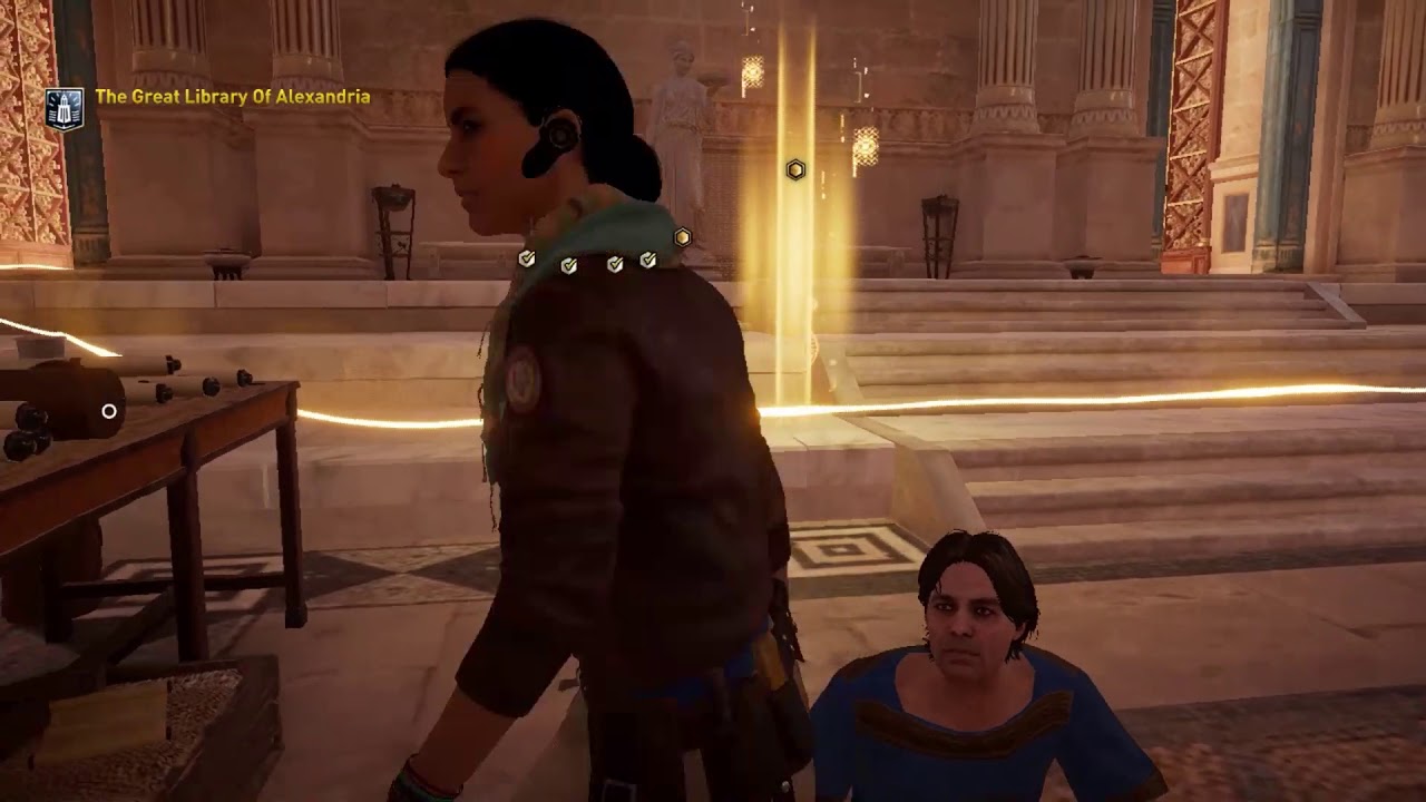 The Great Library of Alexandria - Assassin's Creed Origins Discovery ...