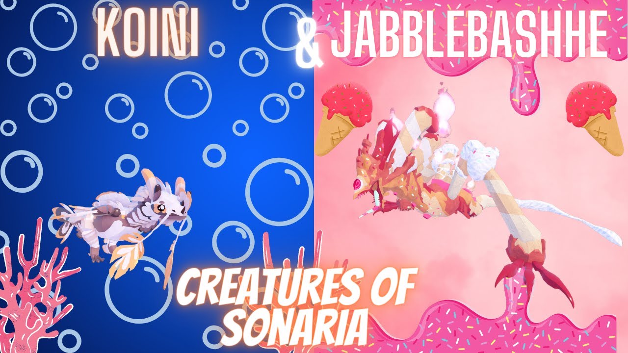 JABBLEBASHHE + KOINI SHOWCASE! NEW SWEET GACHA AND ROTATION CREATURE ...