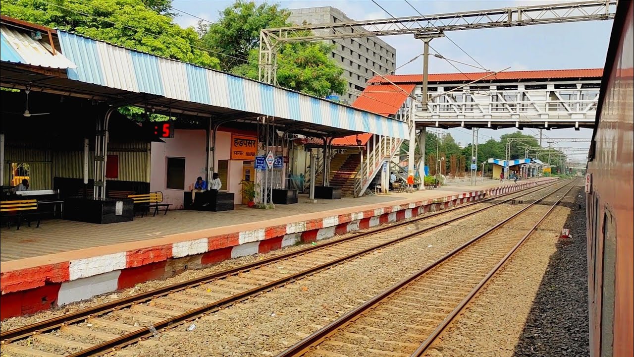 Hadapsar Railway Station | हडपसर रेल्वे स्टेशन | Hadapsar - YouTube