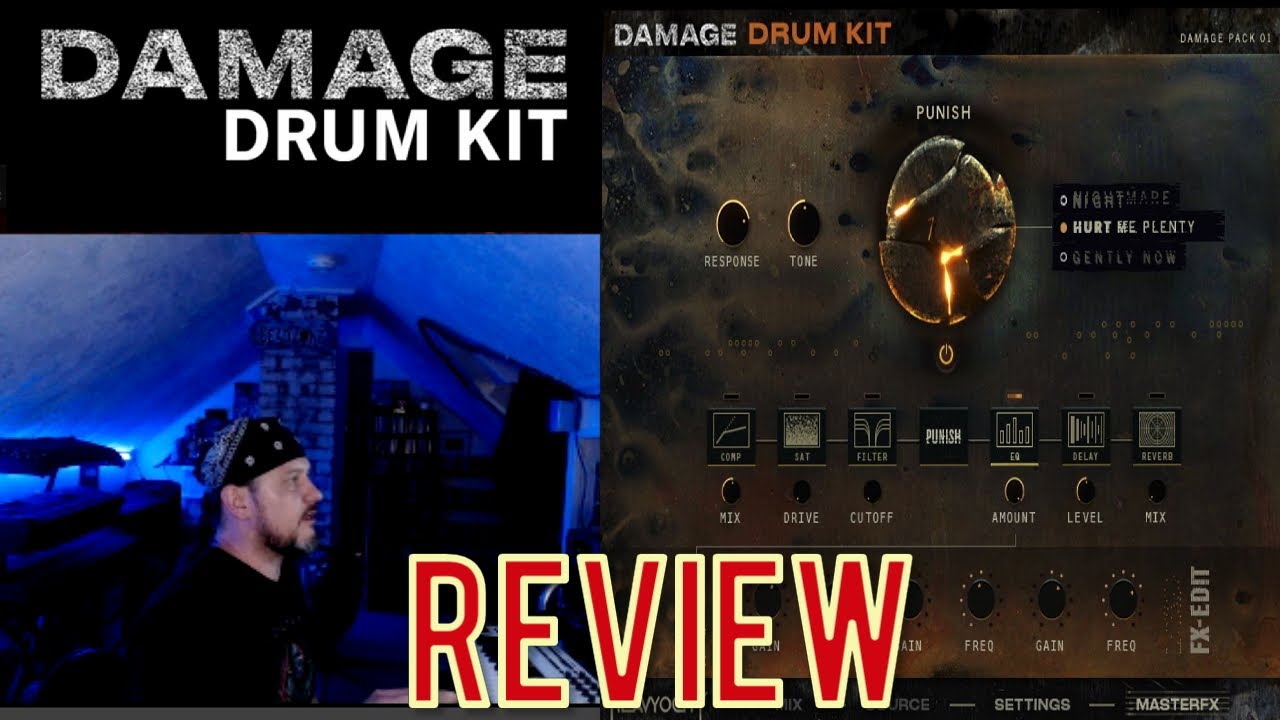 Heavyocity Damage Drum Kit | REVIEW & WALKTHROUGH - YouTube
