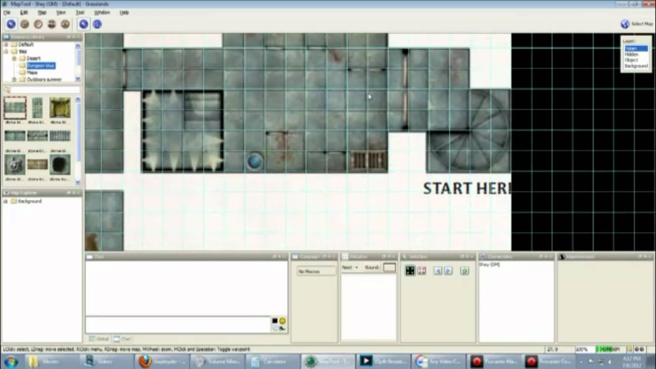 Maptool - Vision Blocking Tutorial - YouTube