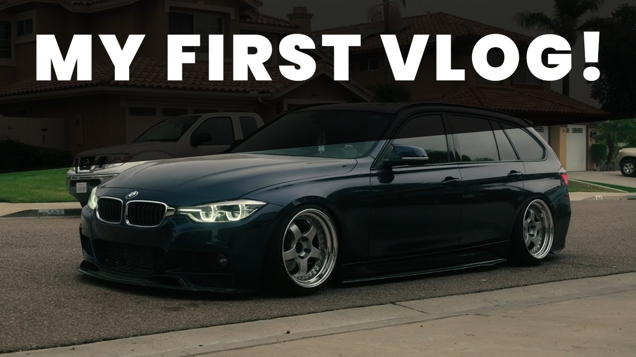 My first Vlog on YouTube - 4K Bagged BMW F31 Wagon Touring Work Meister ...