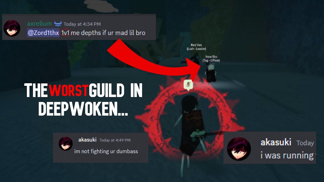the WORST guild to ever see deepwoken... - YouTube