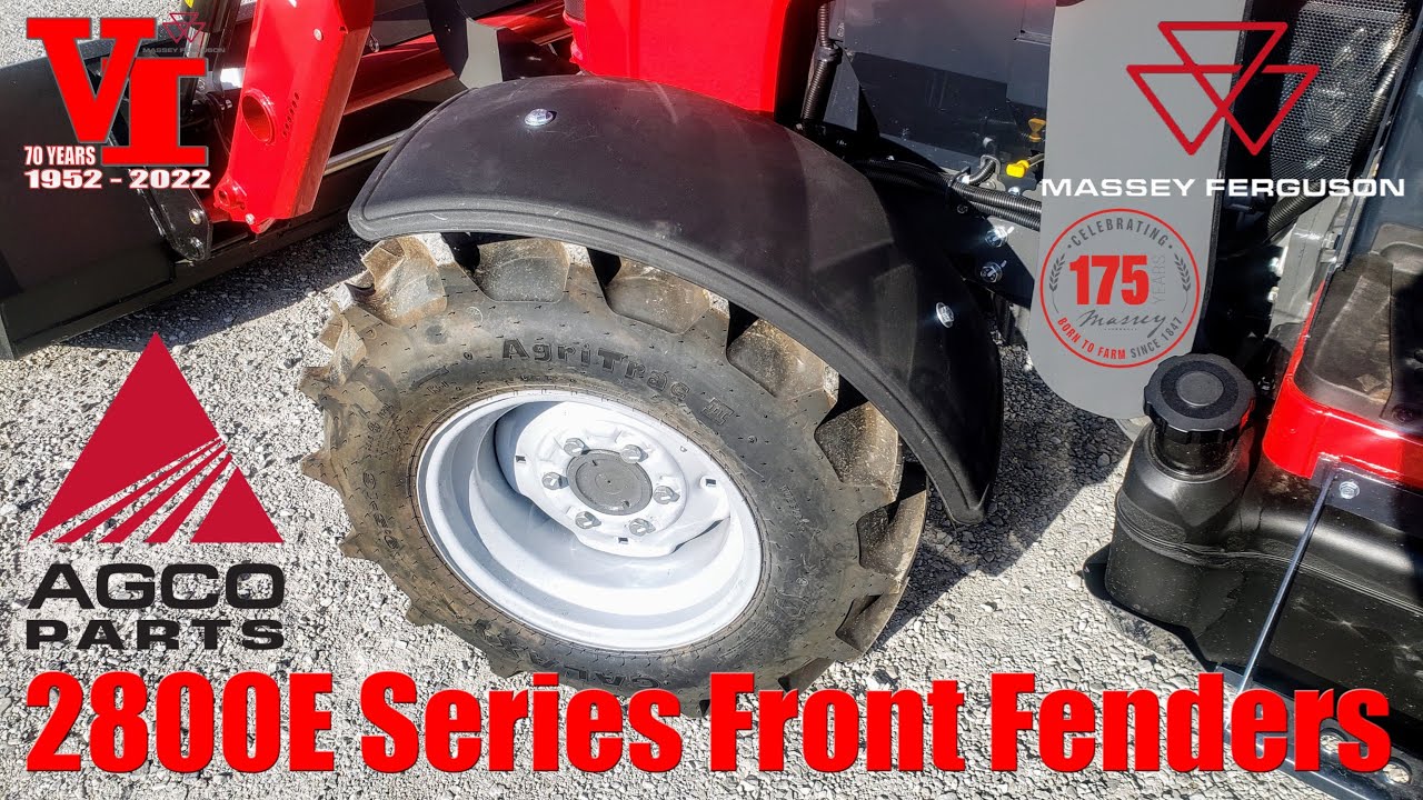 Make It Yours: Massey Ferguson 2800E Compact Utility Tractors: Front ...