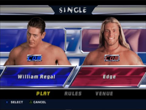 WWE - William Regal vs. Edge (ALL COM) - Royal Rumble 2002 - YouTube