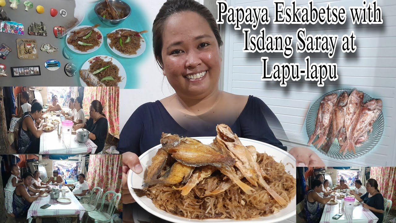 PAPAYA ESKABETSE with Isdang Saray at Lapu-lapu vlog #08 - YouTube