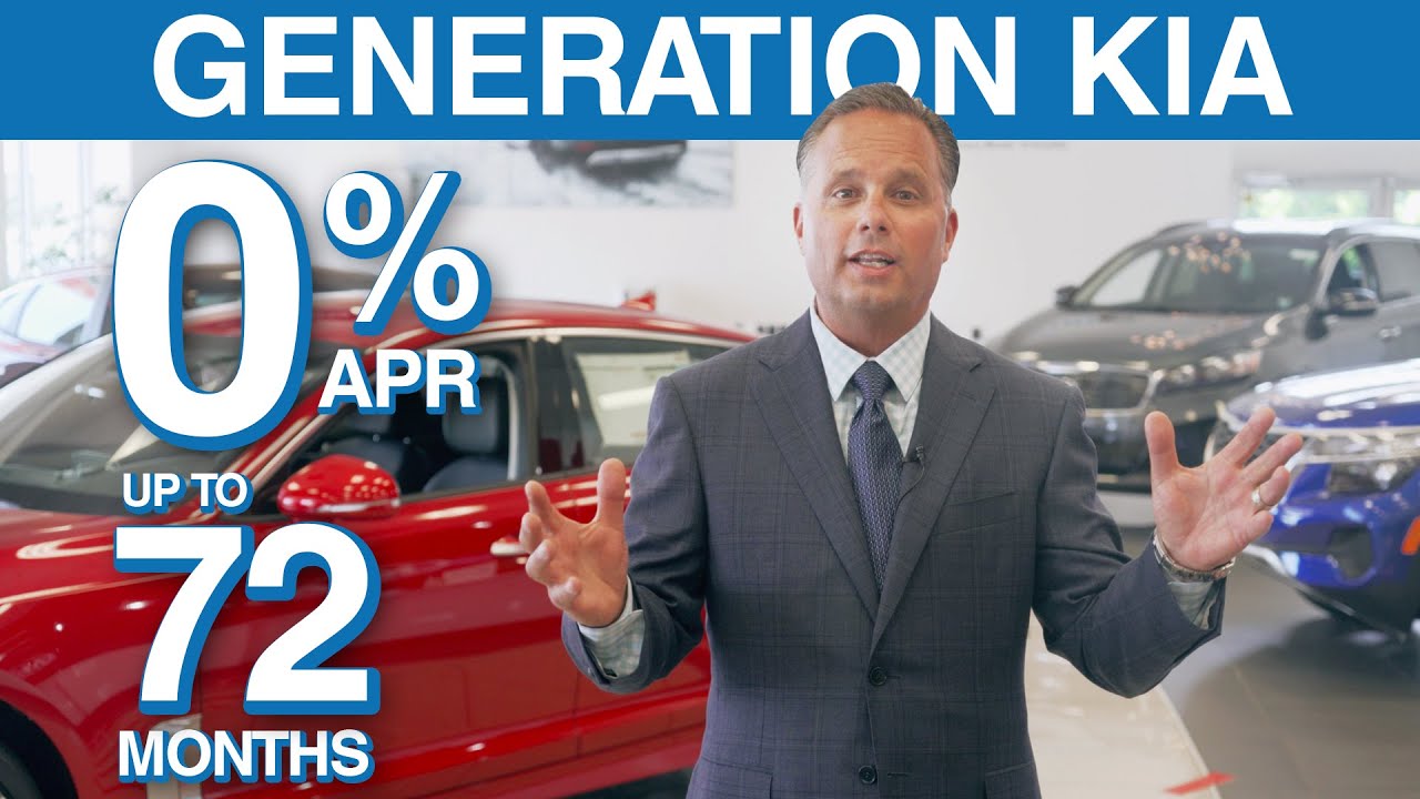 Generation Kia 0% APR up to 72 Months Plus up to $1500 Trade Assist ...