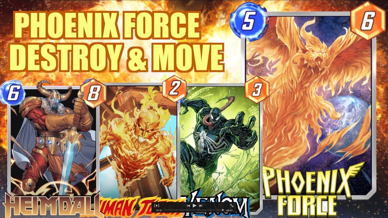 I GOT REALLY FRUSTRATED MAKING THIS!| Phoenix Force Destroy & Move ...