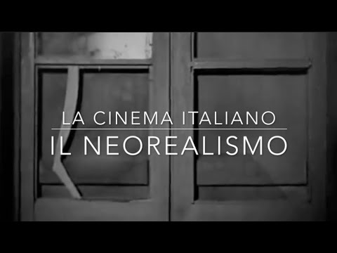 Il cinema Italiano: Il Neorealismo