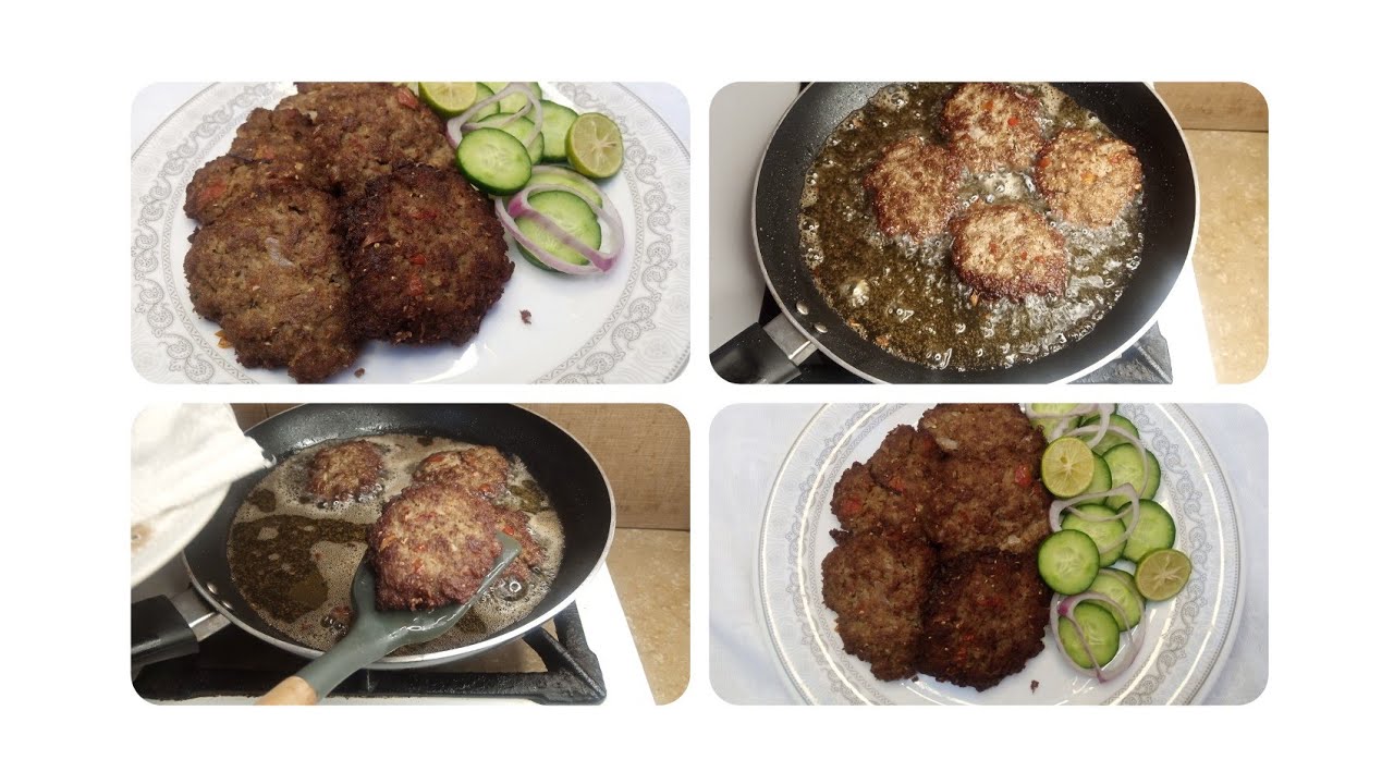 Real Chapli Kabab Recipe | Peshawri Chapali Kabab Recipe Restaurant ...