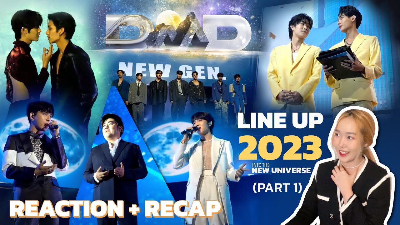 [REACTION+RECAP] DMD LINE UP 2023 - Part1 | FEELFERN Channel - YouTube
