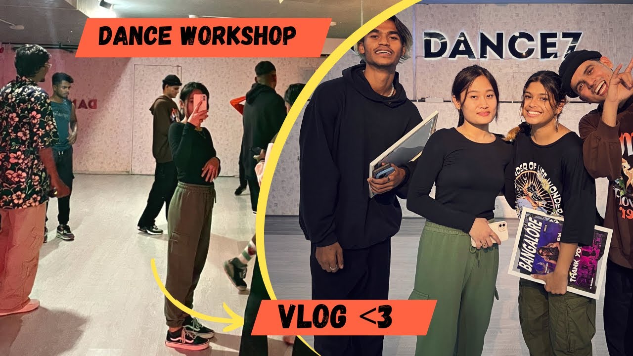 Some real dance after ages 🥹 | Dance workshop by Elsa🔥 #trending #vlog ...