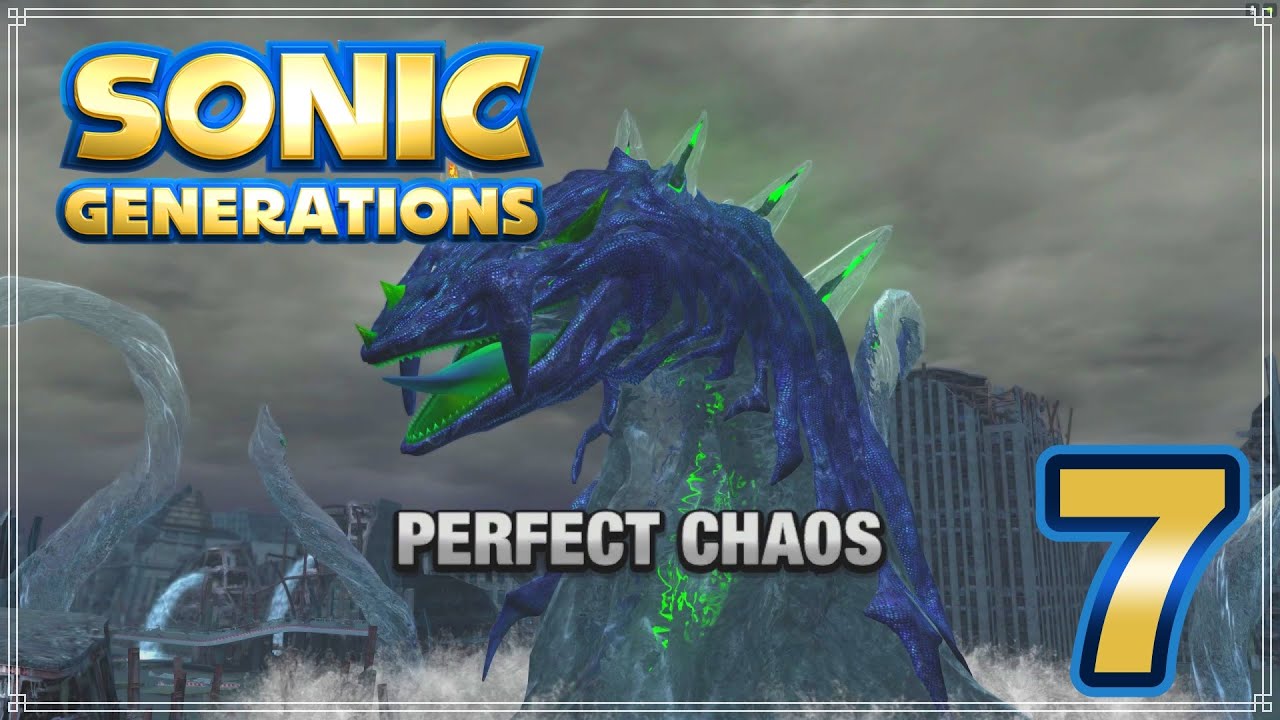 Sonic Generations - Desafios | Chefe: Perfect Chaos - YouTube