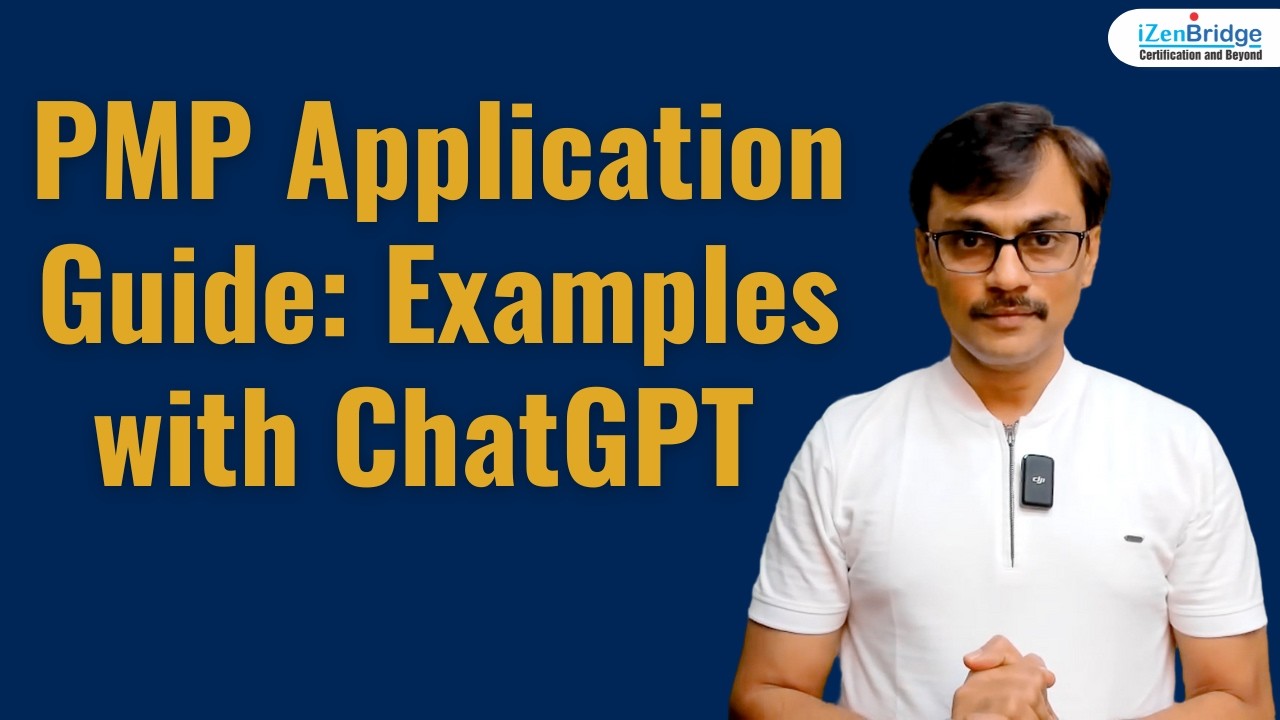 PMP Application Guide - Examples with ChatGPT #PMPiZenBridge #PMPExam ...